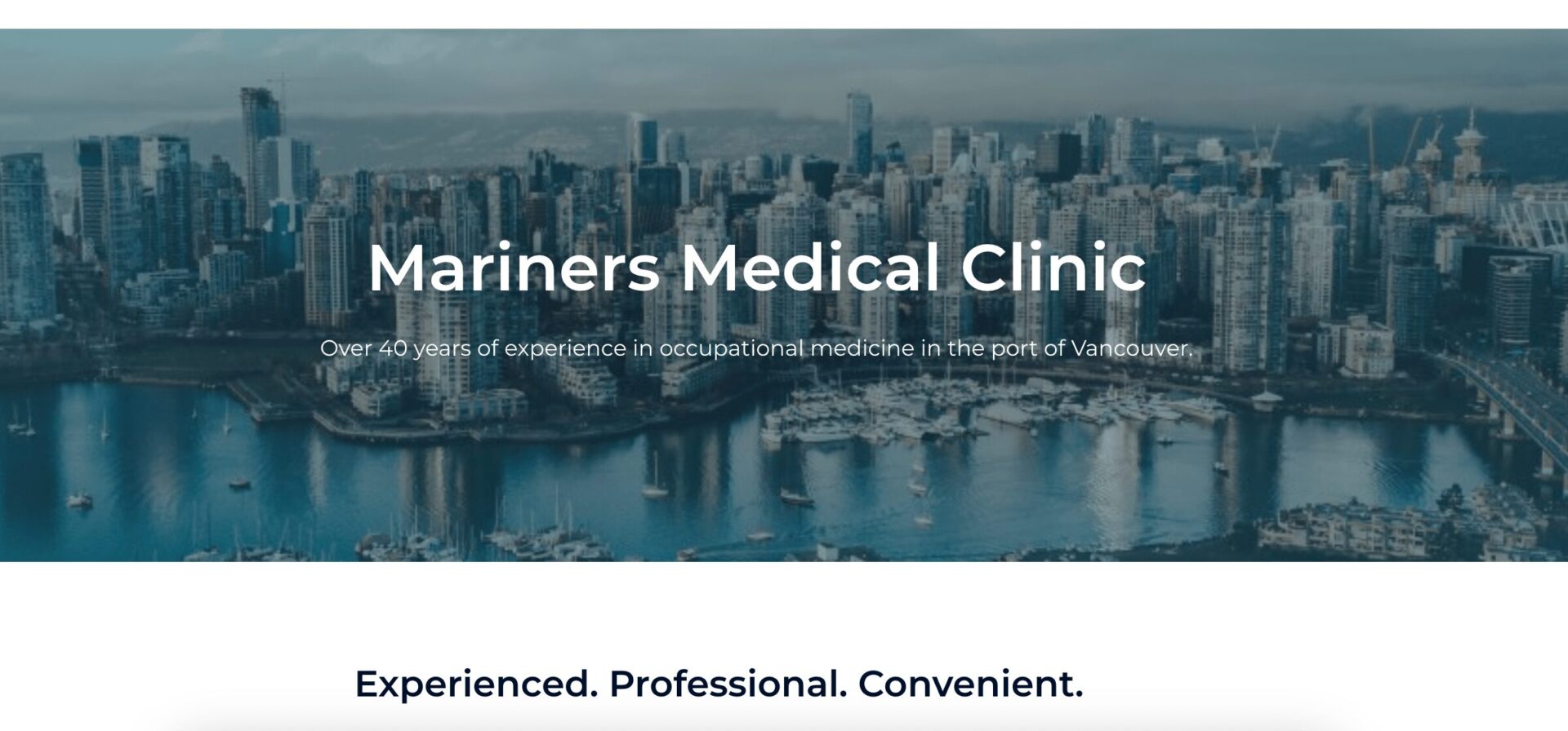 Mariners Clinic | Contact